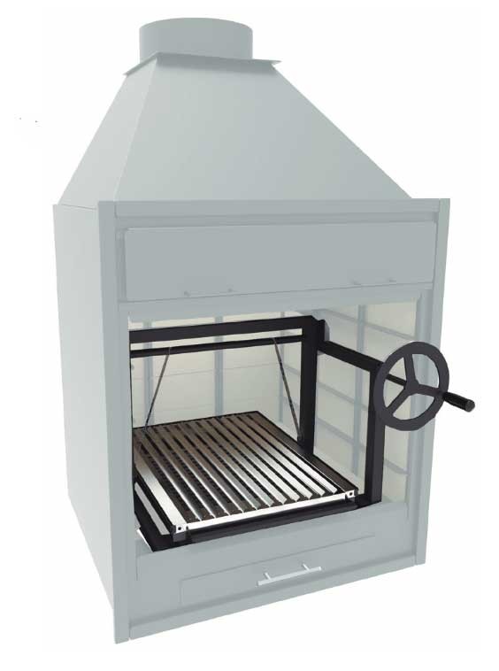 Parrilla Elevable para BF-60 y Fusión 140